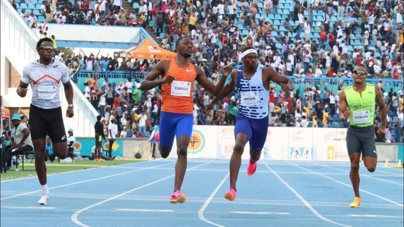 Letsile Tebogo amazes home crowed with impressive 200m win Gaborone | Watch Athletics